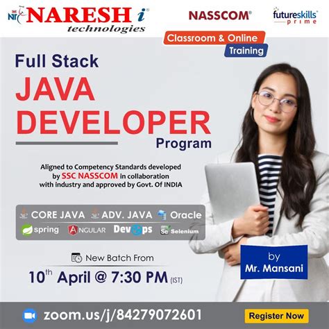 naresh it on linkedin fullstackjava corejava java programming
