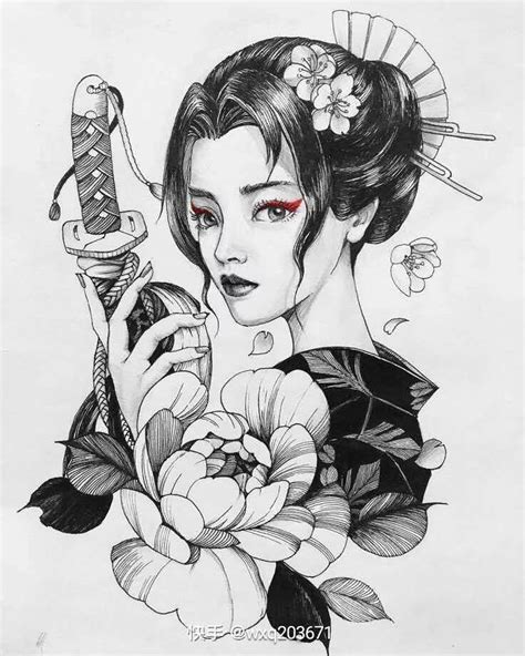 Pin By On Geisha Tattoo Design Geisha Tattoo Japanese Tattoo