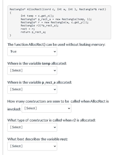 Solved True Or False Stack Heap Text Static Chegg