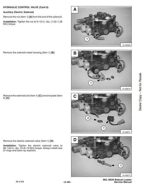 Service Manual Bobcat H Skid Steer Loader
