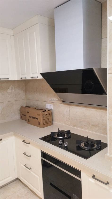 厦门嘉盛豪园混搭风格123平米设计方案 厨房灶台设计图片 装信通网