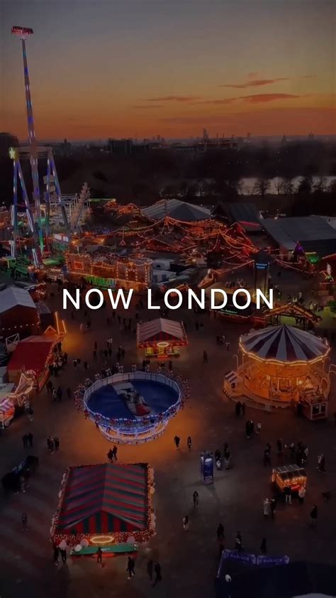 매년 겨울마다 열리는 도심 속 테마파크 런던 윈터 원더랜드의 모습 🎡 런던의 중심에 있는 하이드 파크에서 ‘6주 동안 겨울에만 열리는 마법 같은 공간 정말 알록달록하고