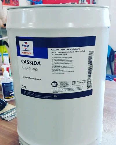 Cassida Fluid Gl 460 For Industrial At Rs 2400litre In Mumbai Id 2855130141062