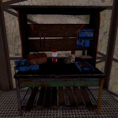 🎲 Workbench Lvl2 Rust・free Stl File For 3d Printing・cults