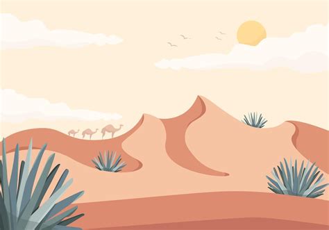 How To Draw A Desert Landscape Step By Step Easy Draw Vrogue Co