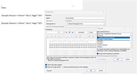 Word Style Not Working Microsoft Qanda