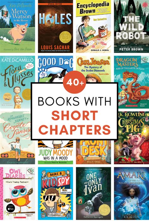 40 Books With Short Chapters Everyday Reading