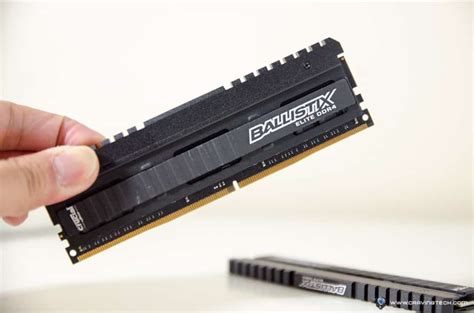 Crucial Ballistix Elite Ddr4 Review Squeezing Every Bit Of Performance
