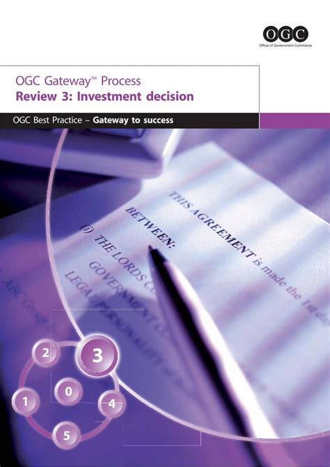 Pdf Ogc Gateway Process Review 3 Investment Decision · Pdf Fileogc Gateway™ Process Review 3