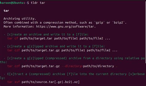 Man Vs Tldr How To Use Tldr Command In Linux Make Tech Easier