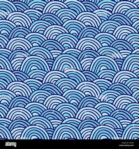 Seamless Wave Pattern Stock Vector Image And Art Alamy