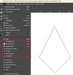 Ways To Make Geometric Shapes In GIMP With Steps