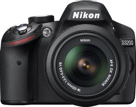 Amazon.com : Nikon D3200 24.2 MP CMOS Digital SLR with 18-55mm f/3.5-5. ...