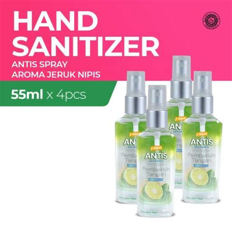 Jual Antis Botol Spray Jeruk Nipis 55ml 4 Botol Di Seller Raindrop