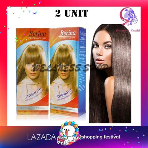 2 Box New Berina Hair Straightener Cream Original Must Buy