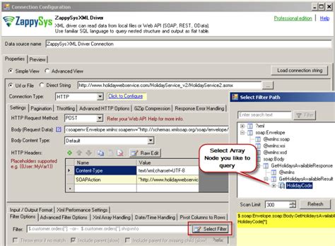 how to import rest api in sql server call json xml soap service
