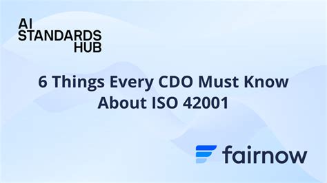 Iso 42001 Significance For Chief Data Officers Cdos