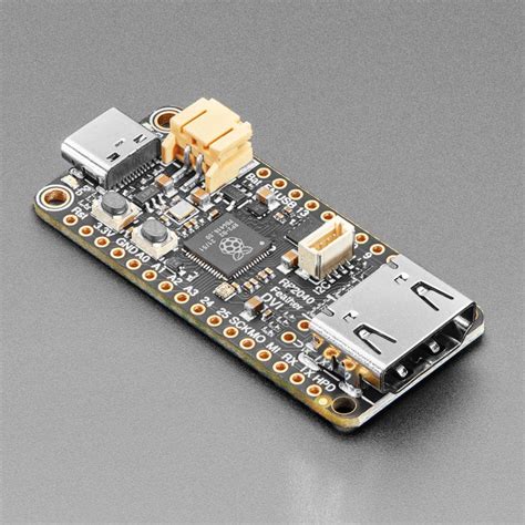 Adafruit Feather Rp2040 With Dvi Output Port Works With Hdmi The Pi Hut