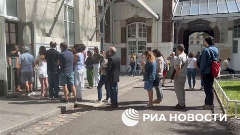 На парламентских выборах во Франции зафиксировали рекордную явку РИА Новости 30 06 2024