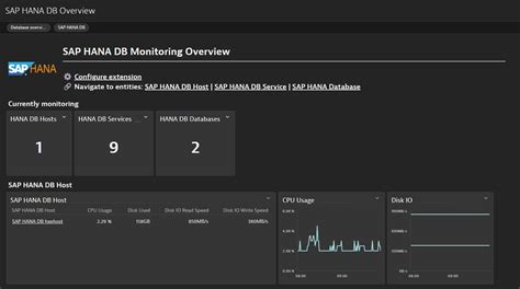 sap hana database remote monitoring monitoring and observability
