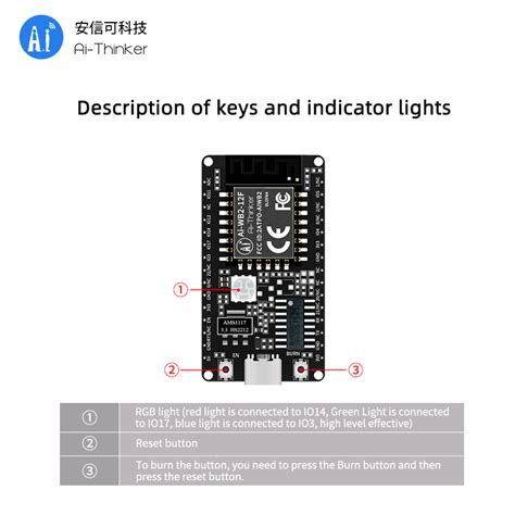 Ai Thinker модуль Ai Wb2 12f Kit Wifi Ble 5 0 купити в Києві та Україні