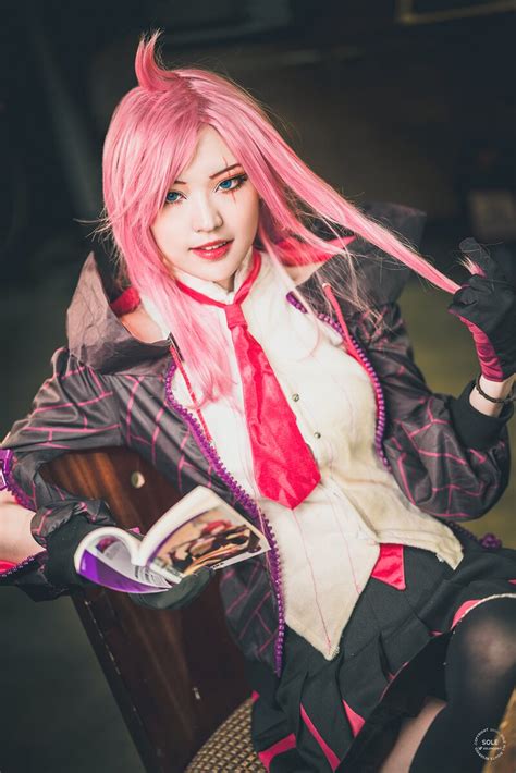 [ttcle 하은] 롤 전투사관학교 카타리나 럭스 1인2역 코스프레 Vortex Gaming