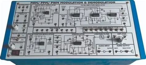 PAM PPM PWM Modulation Demodulation With Voice Communication Faults Switch At Rs 4800