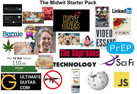 The Midwit Starter Pack Rstarterpacks