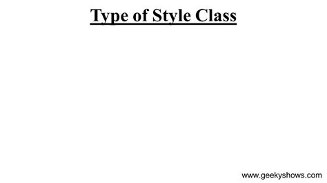 Class Selector Or Style Class In Css Hindi Youtube