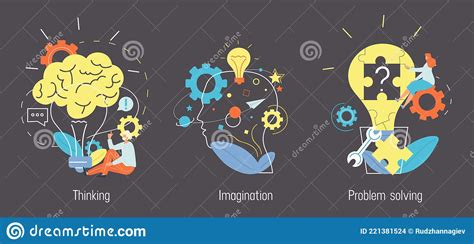 Brain Activity Abstract Concept Stock Vector Illustration Of Education Vector 221381524