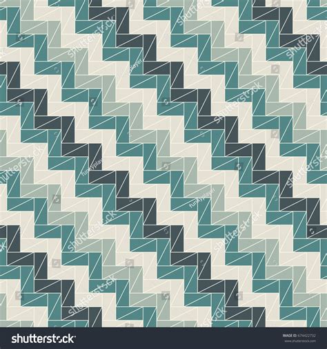 Rectangular Interlocking Blocks Wallpaper Parquet Background Stock