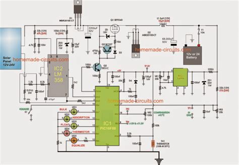 Solar Battery Charging Circuit Design