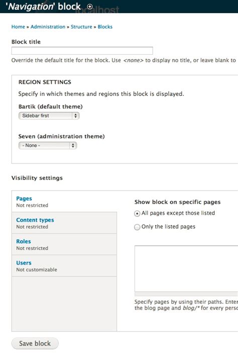 Entities Display Block Based On Main Content Type With View Drupal