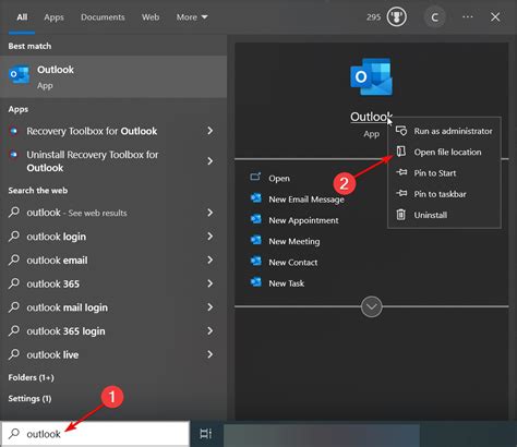 70 Outlook Command Line Switches You Should Use Right Away