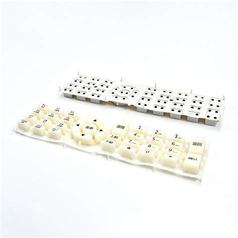 Oem Odm Silicone Fda Rubber Keypad Button For Playback Switch China Silicone Keypad And Button