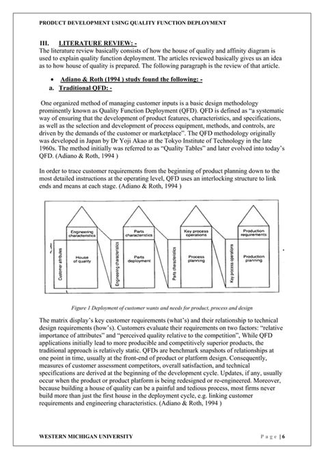Product Development Using Quality Function Deployment Pdf