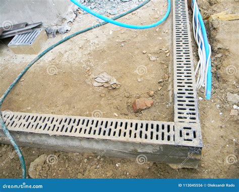 Rainwater Drainage System Installation Installing Drainage System In