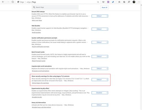 How To Block TLS And TLS In Microsoft Edge And Google Chrome Petri IT Knowledgebase