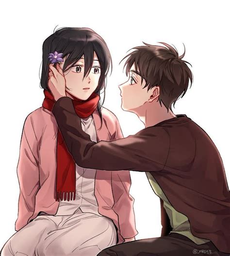 Pin By Samantha On Attack On Titan Eremika Attack On Titan Fanart Attack On Titan Anime