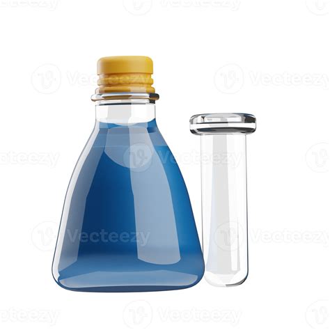 Education Object Flask Illustration 3d 16717246 Png