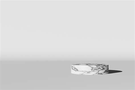 빈 대리석 돌 콘크리트 플랫폼 연단과 가혹한 그림자 3d 렌더링 프리미엄 럭셔리 화장품 프리젠 테이션 0명에 대한 스톡 사진 및 기타 이미지 Istock