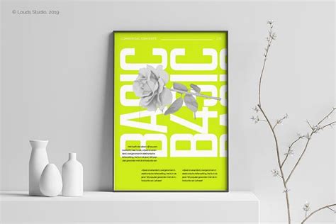 A3 Basic Layout Template Pack Modern Grid And Composition