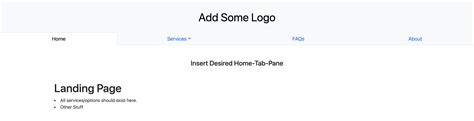 Reactjs How Can I Change Tab To Home Tab With Navbar Brand Click In
