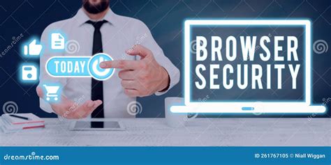 Text Showing Inspiration Browser Security Business Showcase Security