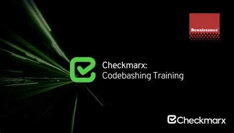 Checkmarx Codebashing Training Renaissance It Distributor