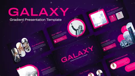 Free Gradient Background Powerpoint Template Slidebazaar