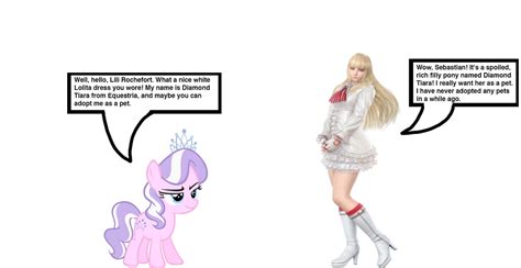 Lili Rochefort Meets Diamond Tiara By Homersimpson1983 On Deviantart
