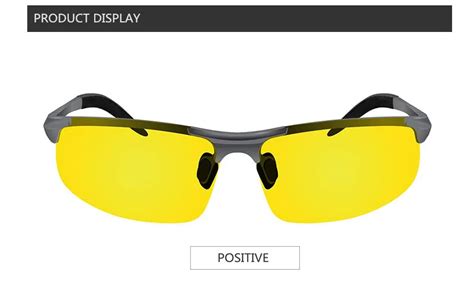 Очки для ночного вождения поляризационные желтые линзы Hd Vision антибликовые линзы Uv400
