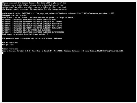 Solved CPU Caller Panic X E E Problem OSx Snow Leopard InsanelyMac