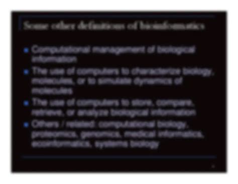 Bioinformatics Gene Expression And Sequencing Utah State University Cs 58906890 Course
